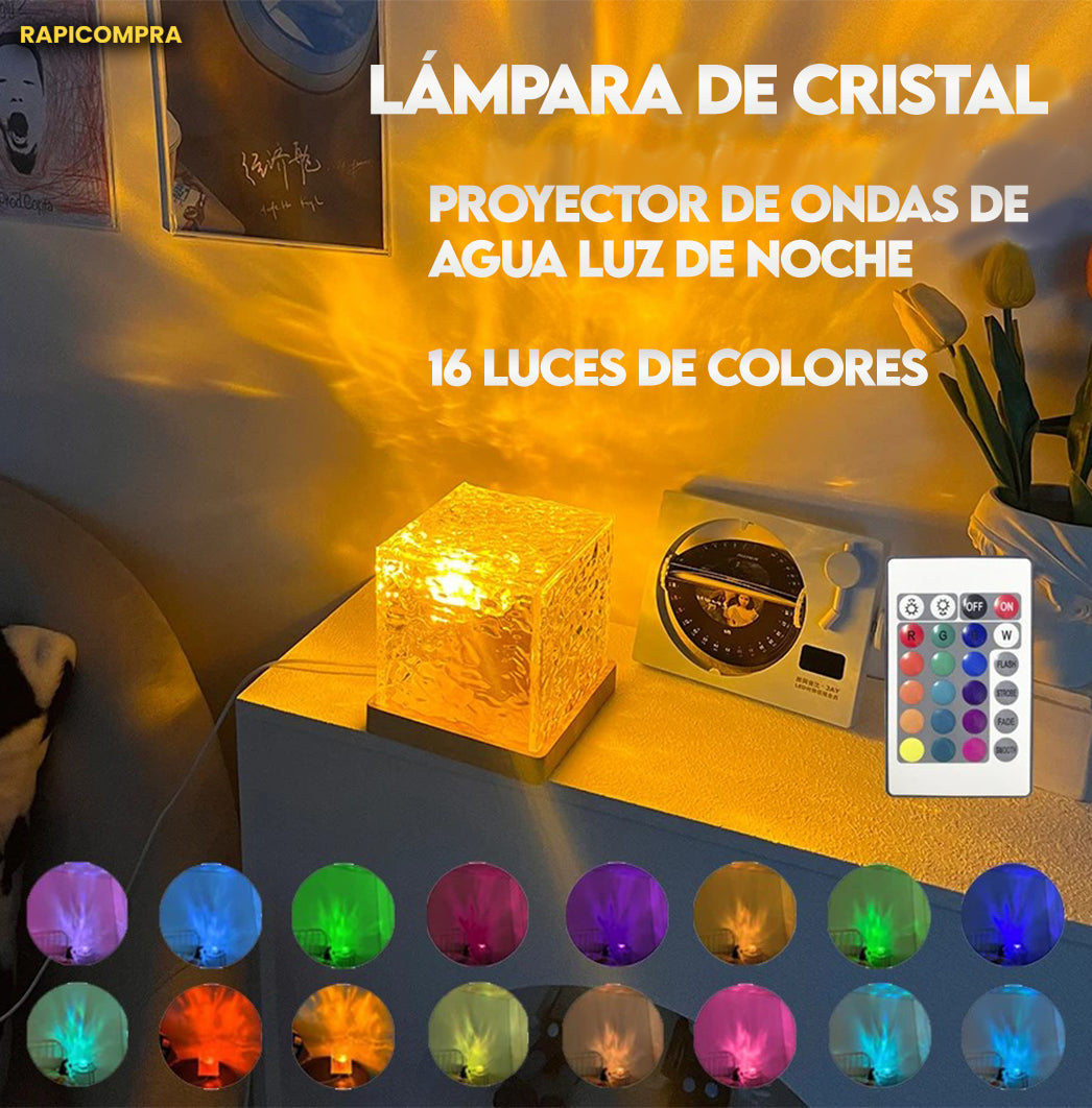 Auroraglow Preciosa Lámpara De Auroras Boreales Dropshop